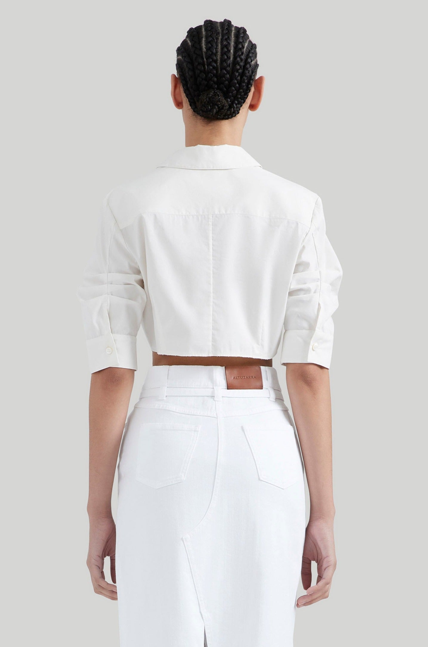 Rosa Top in Whisper – Altuzarra